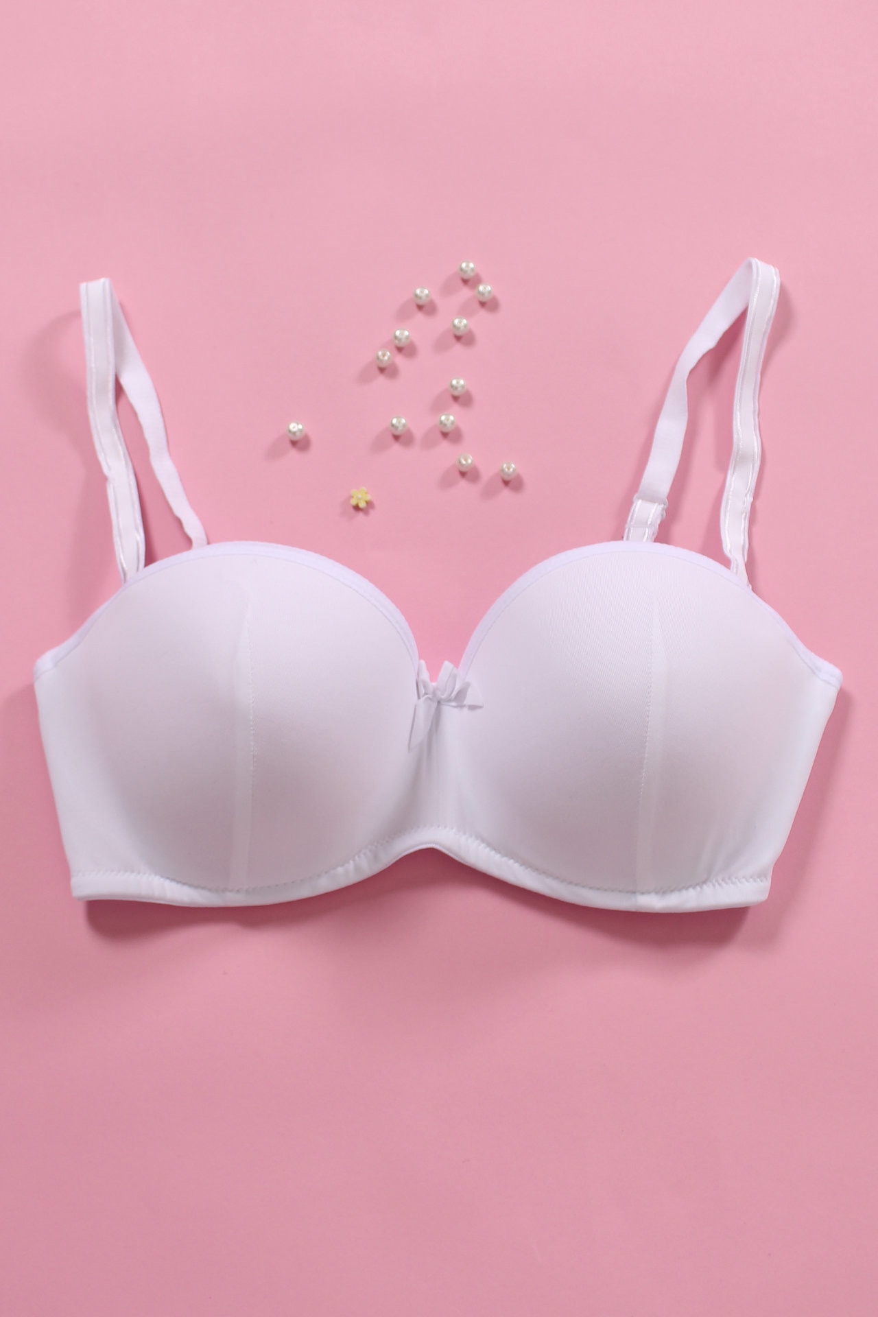 Sutien Finesse Lilli, alb, push up, 85B - eMAG.ro