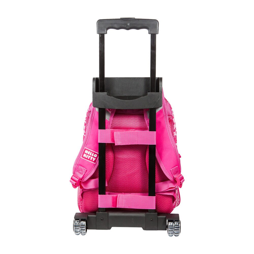 Ghiozdan Troller Clasa 1/4 Hello Kitty Roz Pigna - eMAG.ro