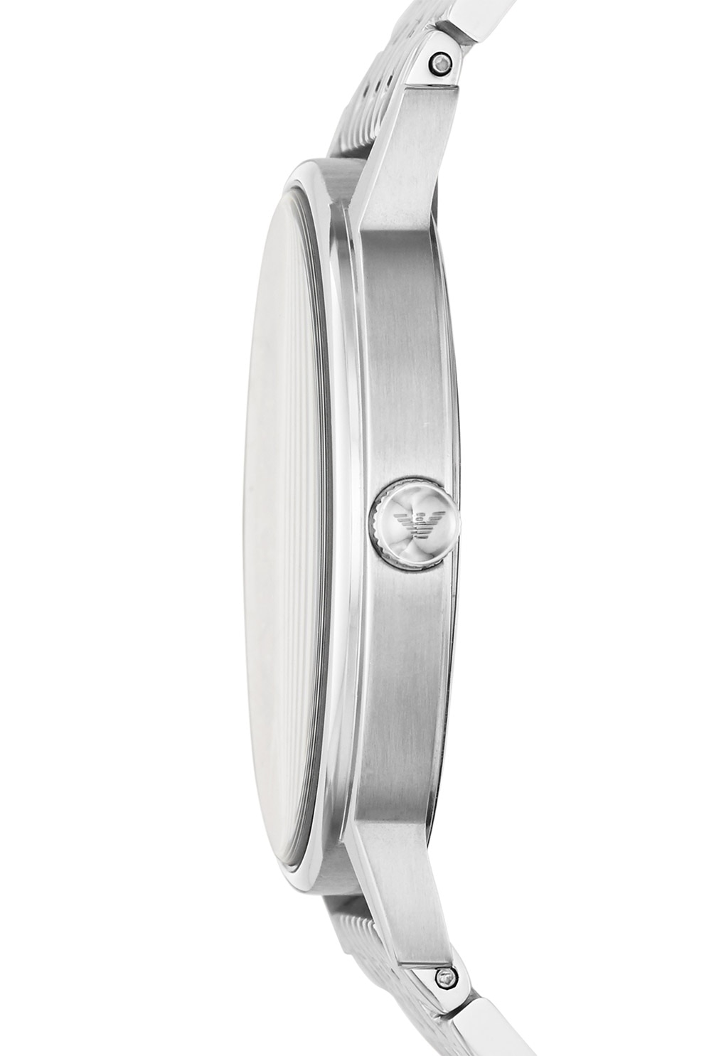 Emporio Armani, Часовник Kappa от неръждаема стомана, Сребрист - eMAG.bg