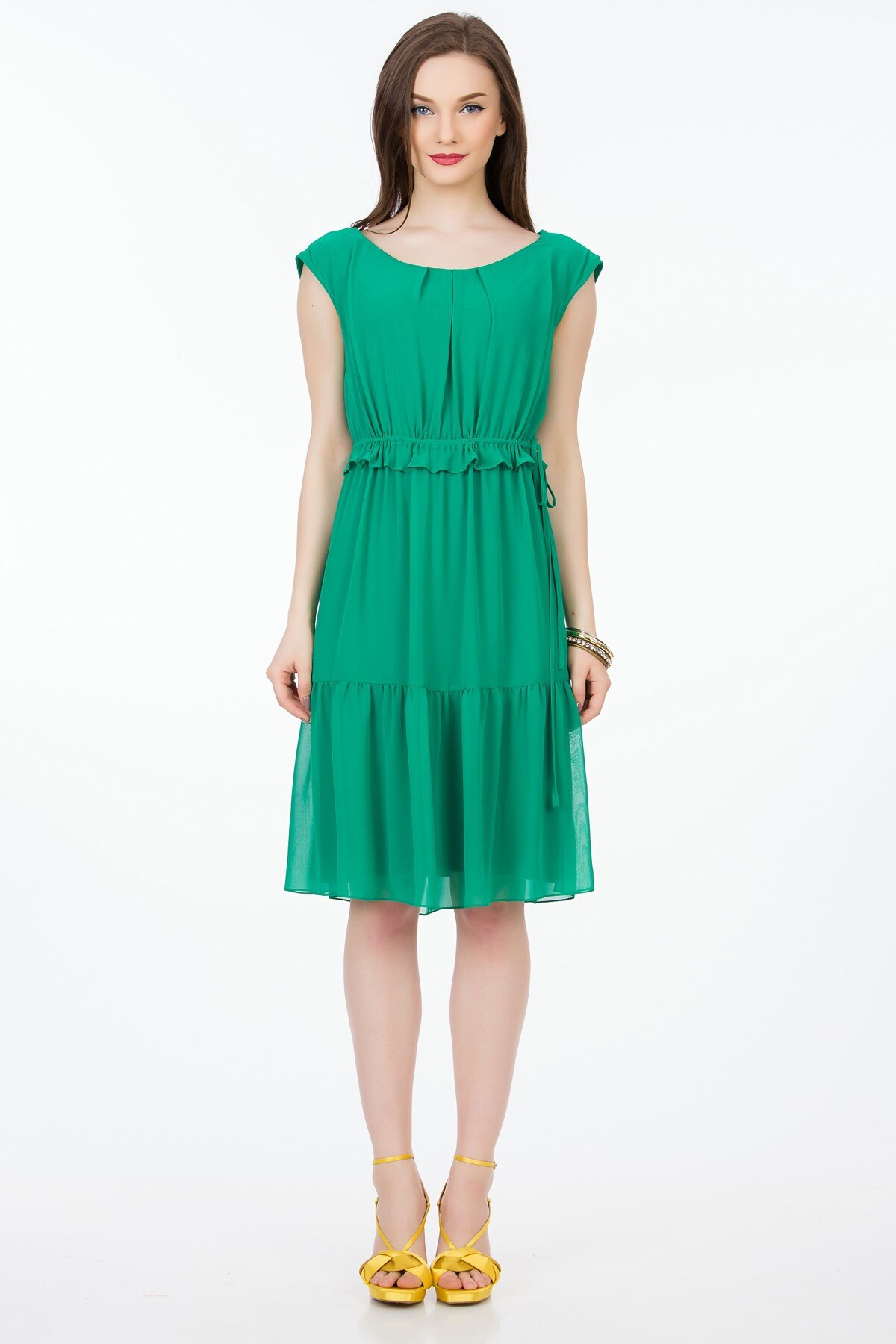 Rochie Josephine, Verde Sense, 42 - eMAG.ro