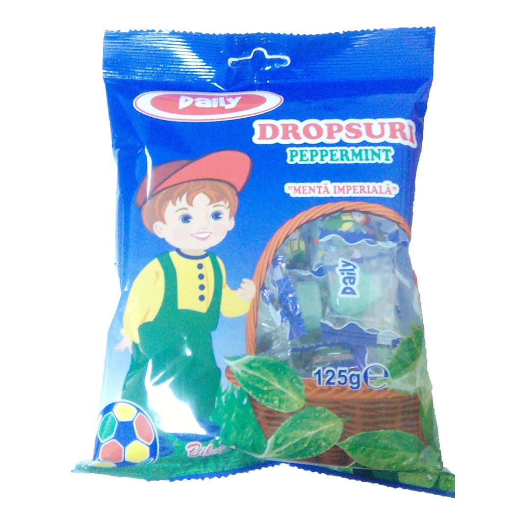 Dropsuri peppermint, 125g, Biluta - eMAG.ro