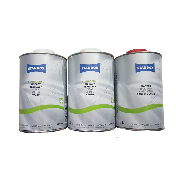 Set Lac Standox, Voc Easy, 2L cu Intaritor, MS, 20-30, 1L - eMAG.ro