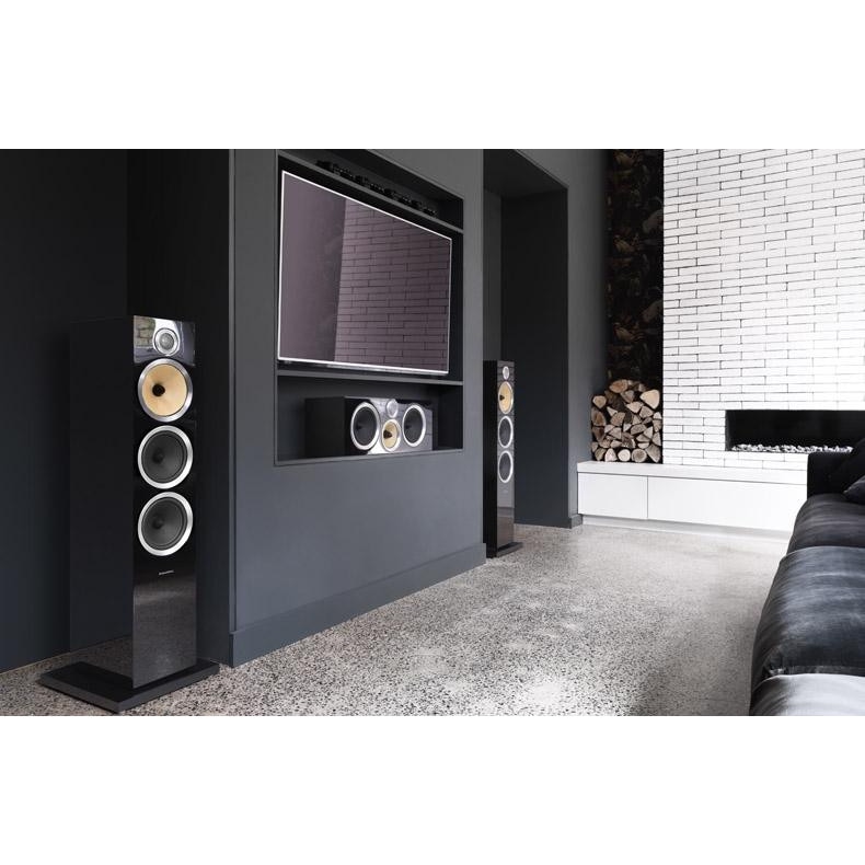 Boxa centru Bowers & Wilkins CM Centre 2 S2, Piano Black - eMAG.ro