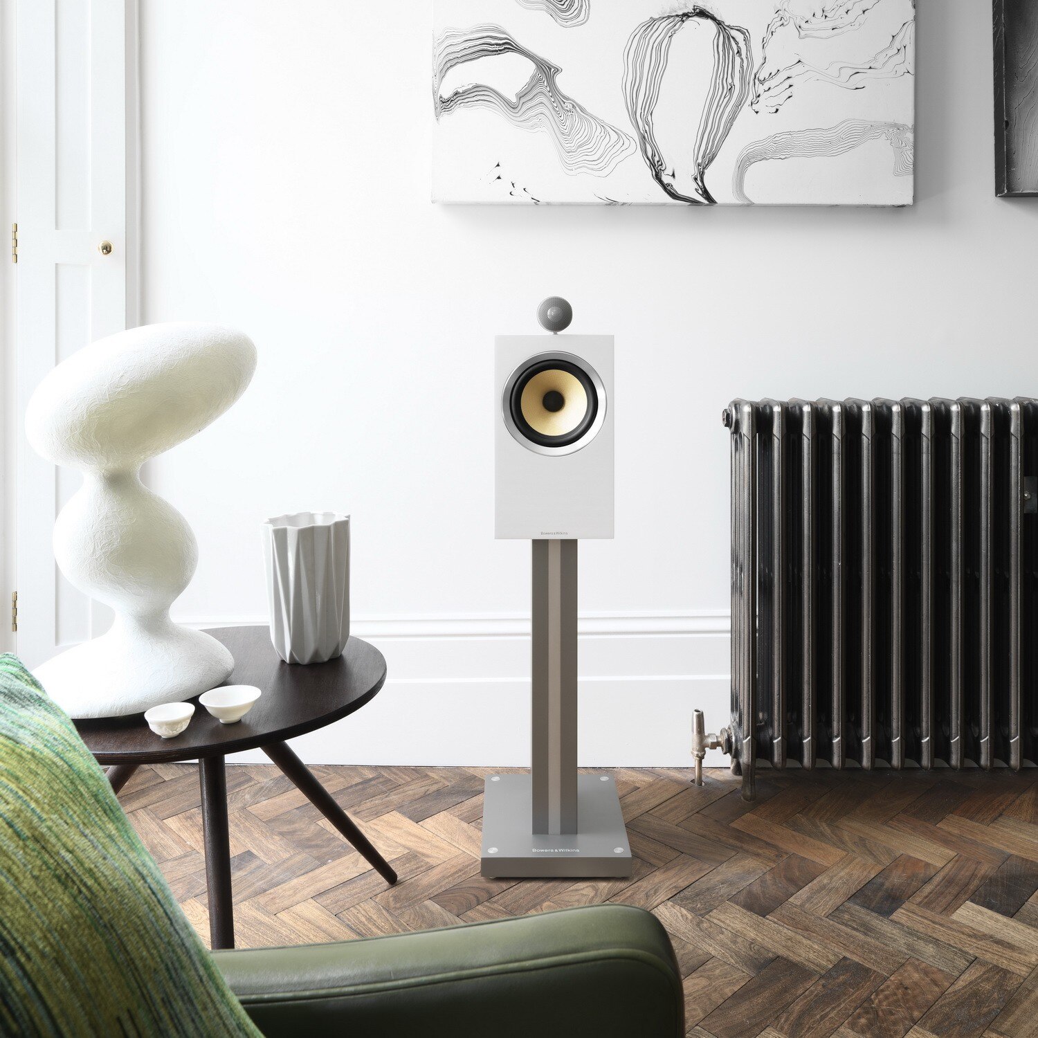 Boxe compacte Bowers & Wilkins CM6 S2, Satin White, Pereche - eMAG.ro