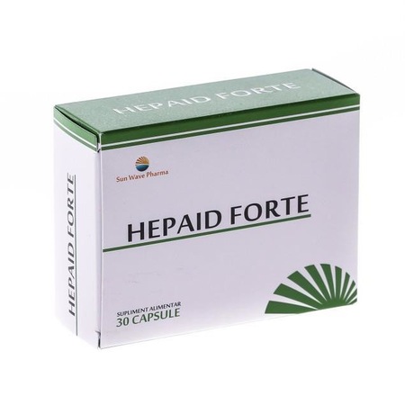 Hepaid Forte Sun Wave Pharma 30cps - eMAG.ro