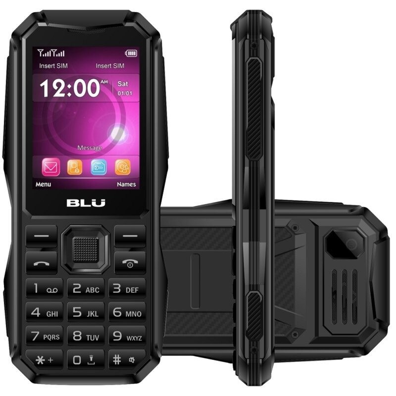 BLU Tank 2.4 Torch, Dual SIM, fekete - eMAG.hu