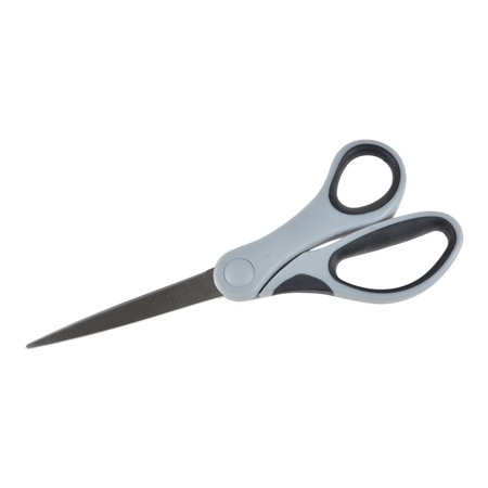 Foarfeca universala, lame din inox, maner ergonomic din silicon ...