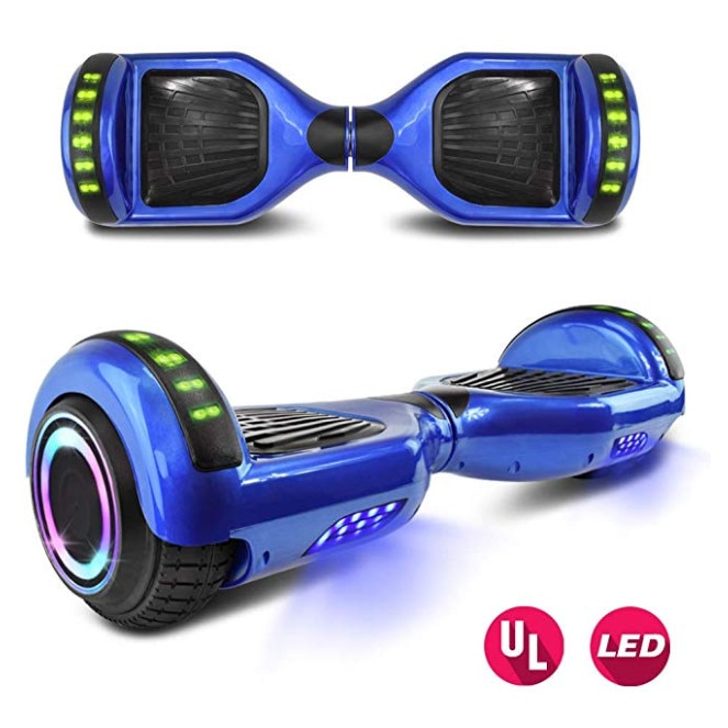 Hoverboard Original HoverWheel, blue edition, autobalansat ,roti 6.5 ...