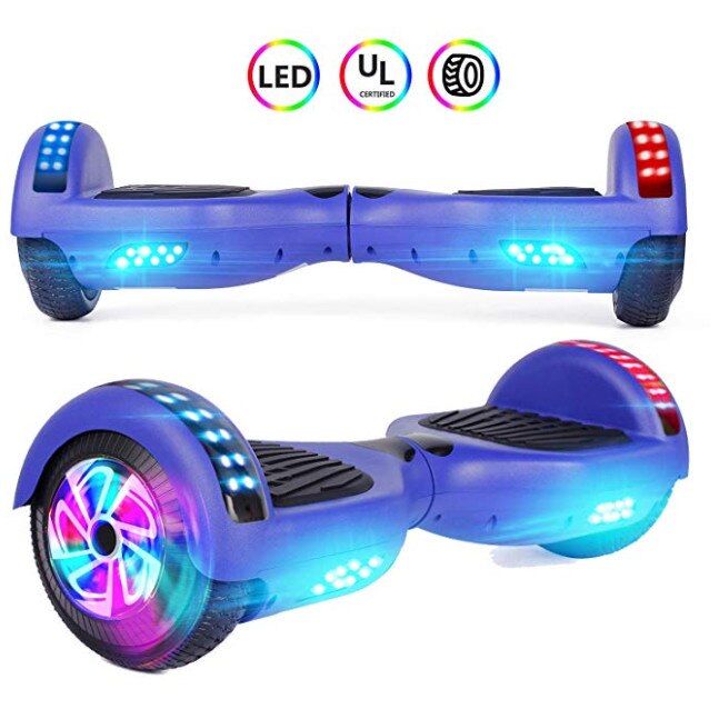 Hoverboard Original HoverWheel, blue edition, autobalansat ,roti 6.5 ...