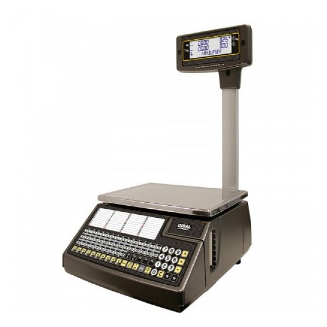 Cantar cu imprimanta de etichete Dibal 500 WIND-025 cu brat 15/30 kg ...