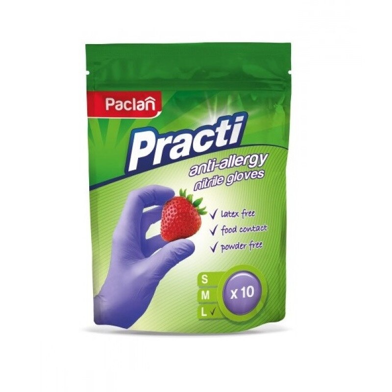 Manusi Nitril Paclan 10buc/set L - eMAG.ro