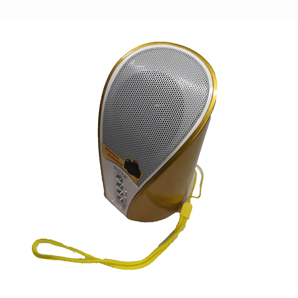 Boxa portabila bluetooth Wster WS-133, radio FM, MP3 - auriu - eMAG.ro