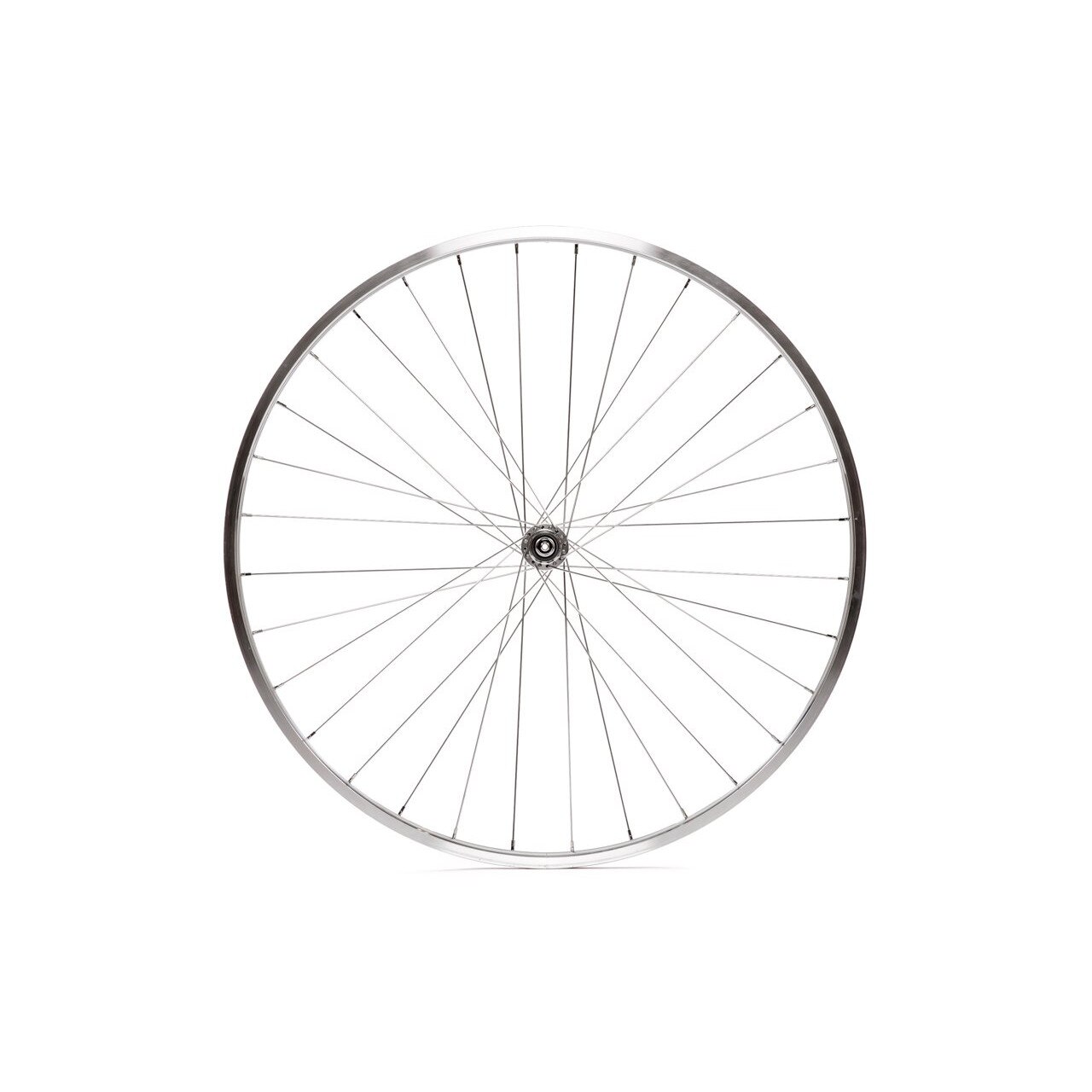 Roata fata Bicicleta Remerx 622x22 simpla argintie 36H - eMAG.ro