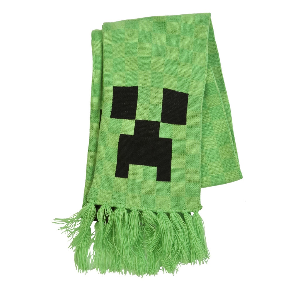 Fular Creeper Face ORIGINAL licenta Minecraft Jinx - eMAG.ro