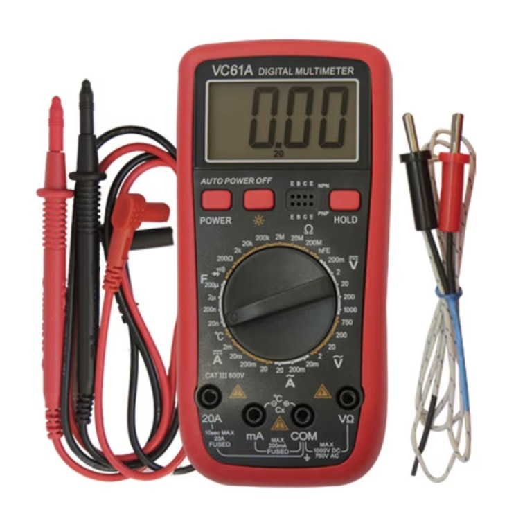 Multimetru Digital profesional VC61A LCD - eMAG.ro