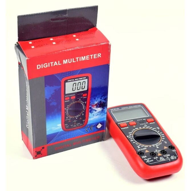 Multimetru Digital profesional VC61A LCD - eMAG.ro