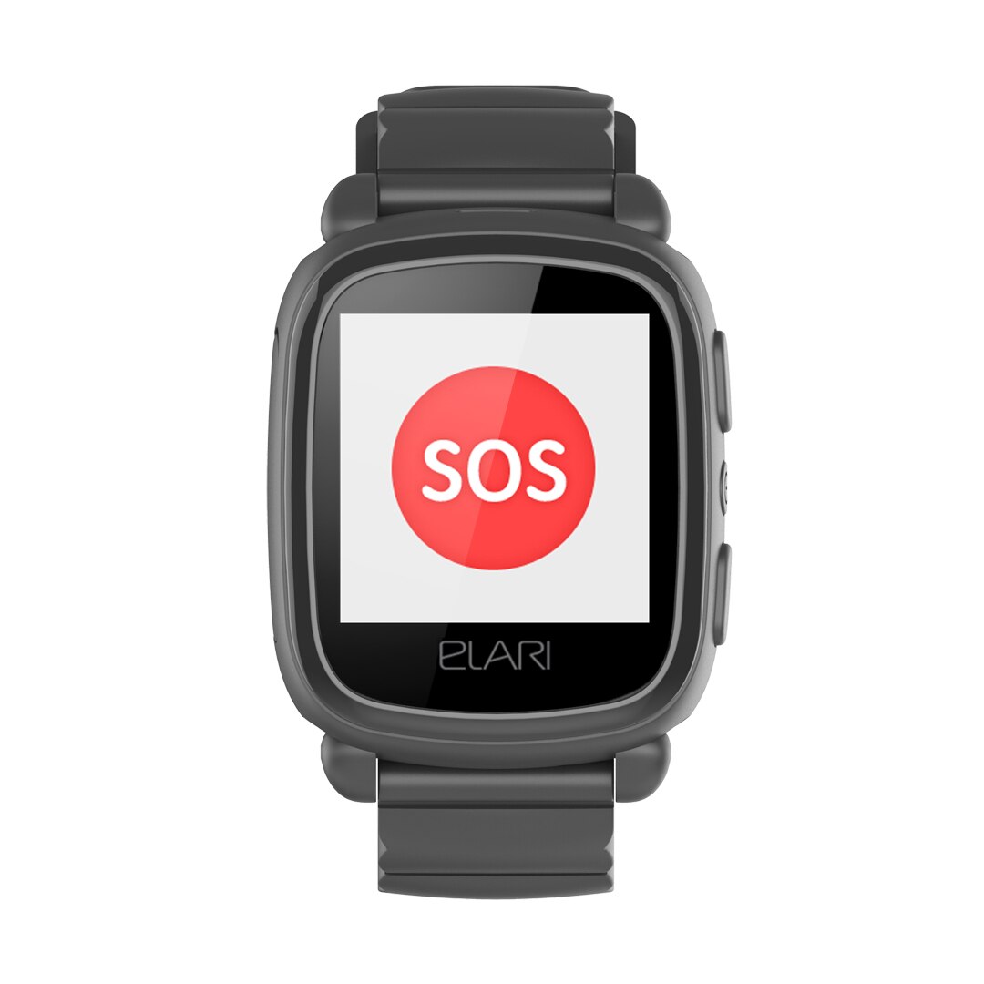 Ceas pentru copii Elari KidPhone 2, GPS, Negru - eMAG.ro