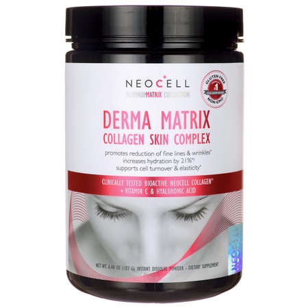 Pulbere colagen tip 1 si 3, Neocell, Derma Matrix Collagen, Cu acid ...