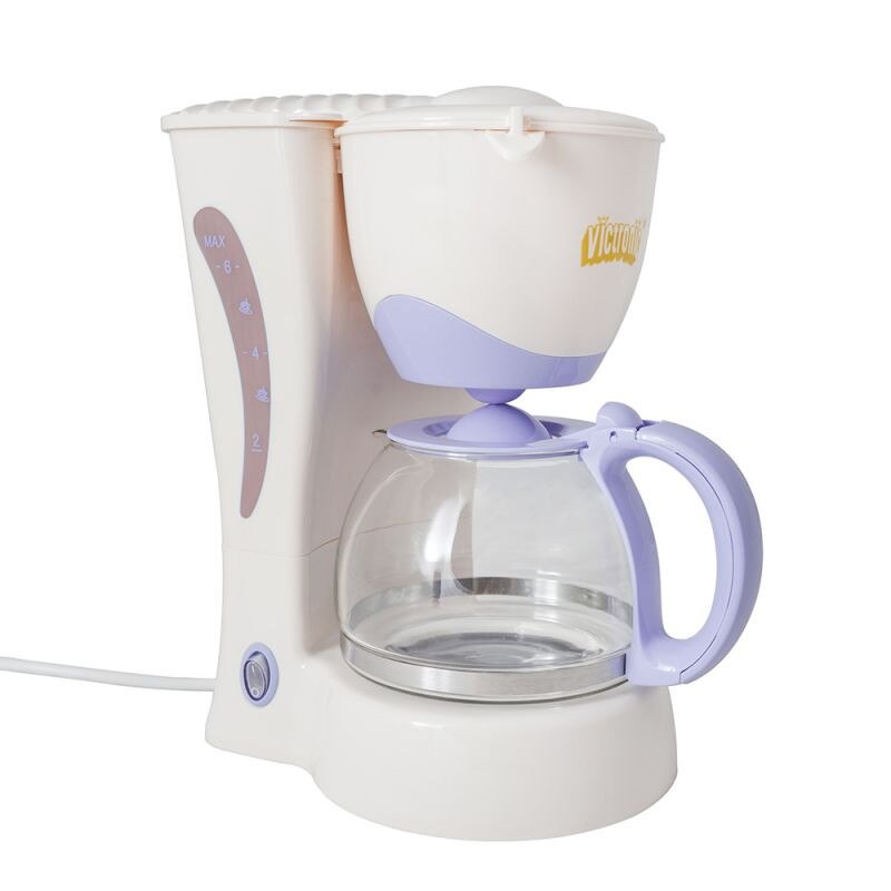 Filtru de cafea Victronic, 550 W, 4-6 Cesti, Alb - eMAG.ro