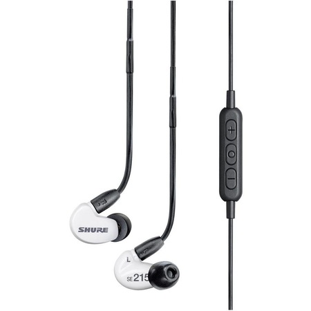 Casti profesionale in-ear Shure SE215SPE-W-BT1-EFS, Special Edition ...