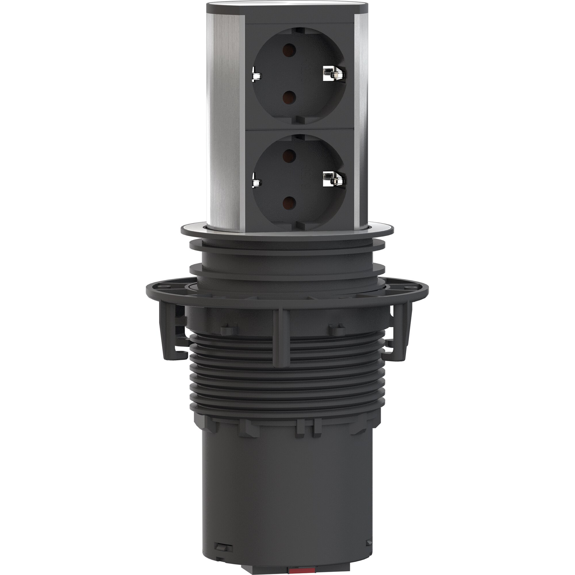 Multipriza incorporabila Bachmann Elevator 2xSchuko, 2 prize, cordon 2 ...