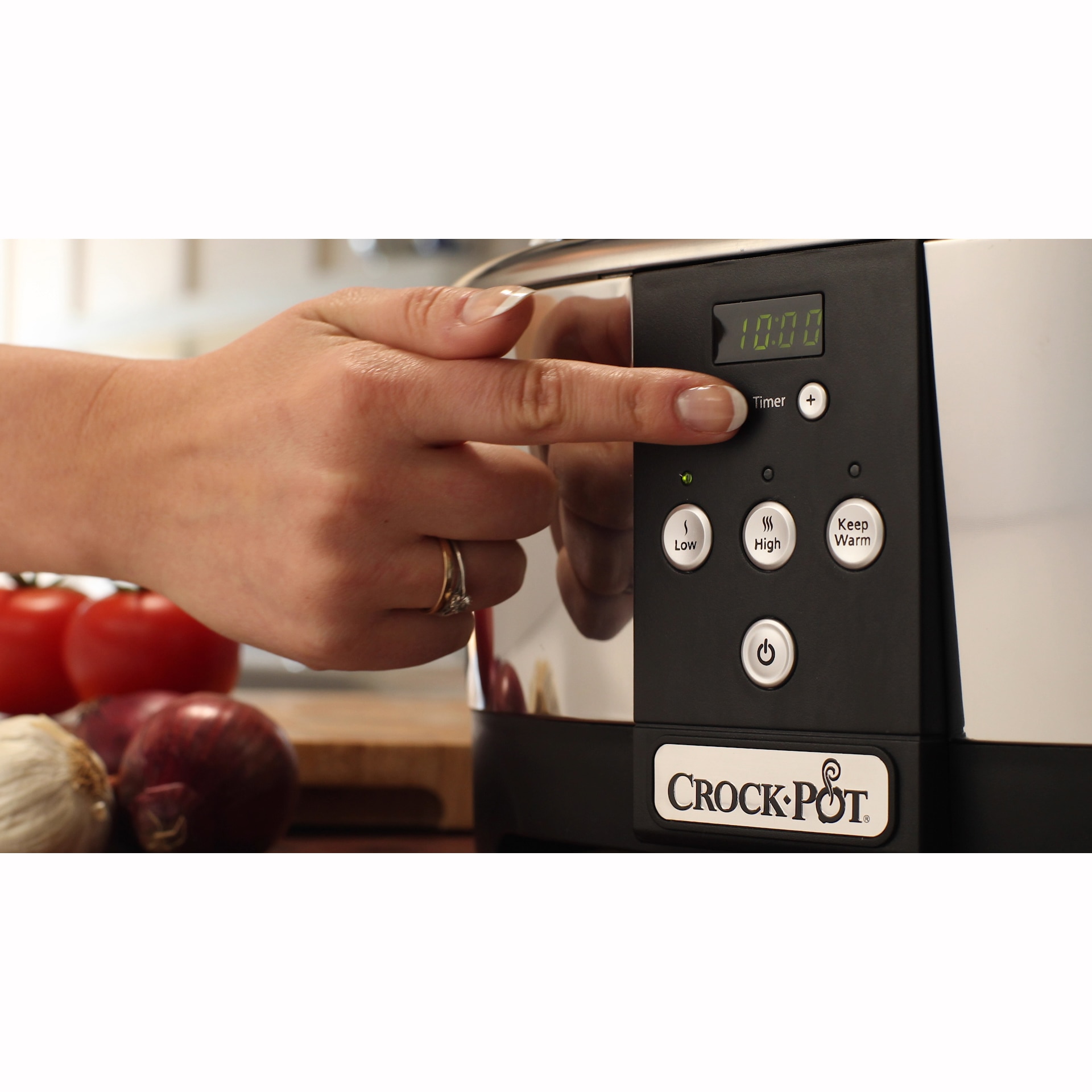 Slow cooker Crock-Pot SCCPBPP605-050, 5.7 l, 2 Setari gatit, Functie ...