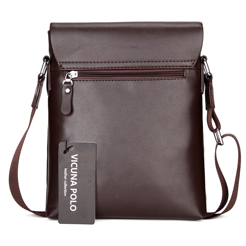 Geanta Barbati Vicuna Polo Exorable, Piele, Maro - eMAG.ro