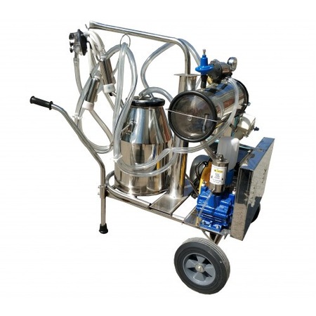 Aparat de muls vaci cu pompa - 1post/1 bidon inox - eMAG.ro