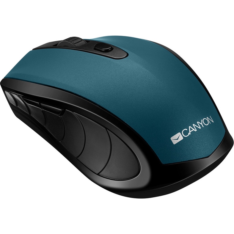 Mouse wireless Canyon CMSW08, bluetooth si dongle USB, Verde - eMAG.ro