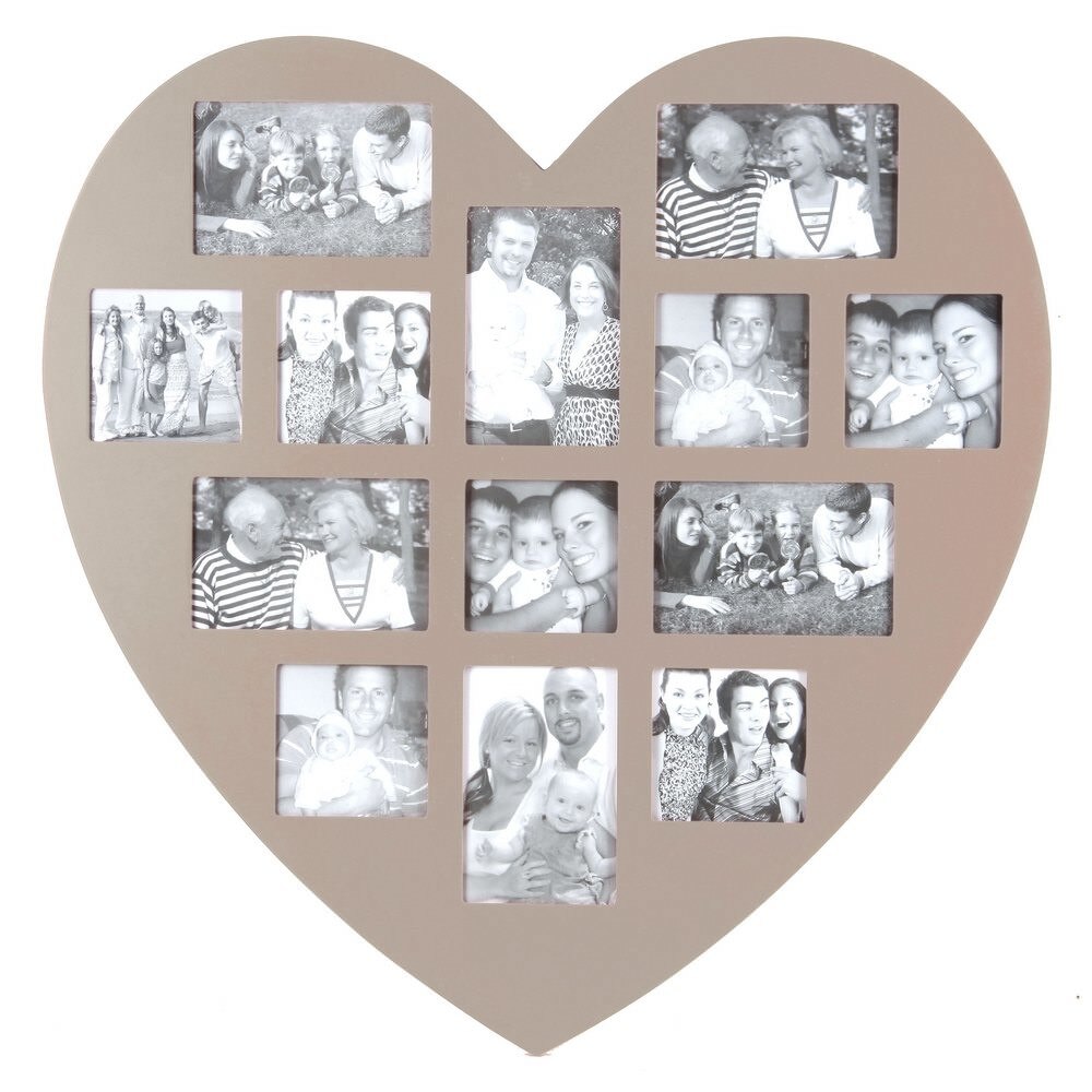 Rama foto inima, Bej, 13 poze, Atmosphera - eMAG.ro