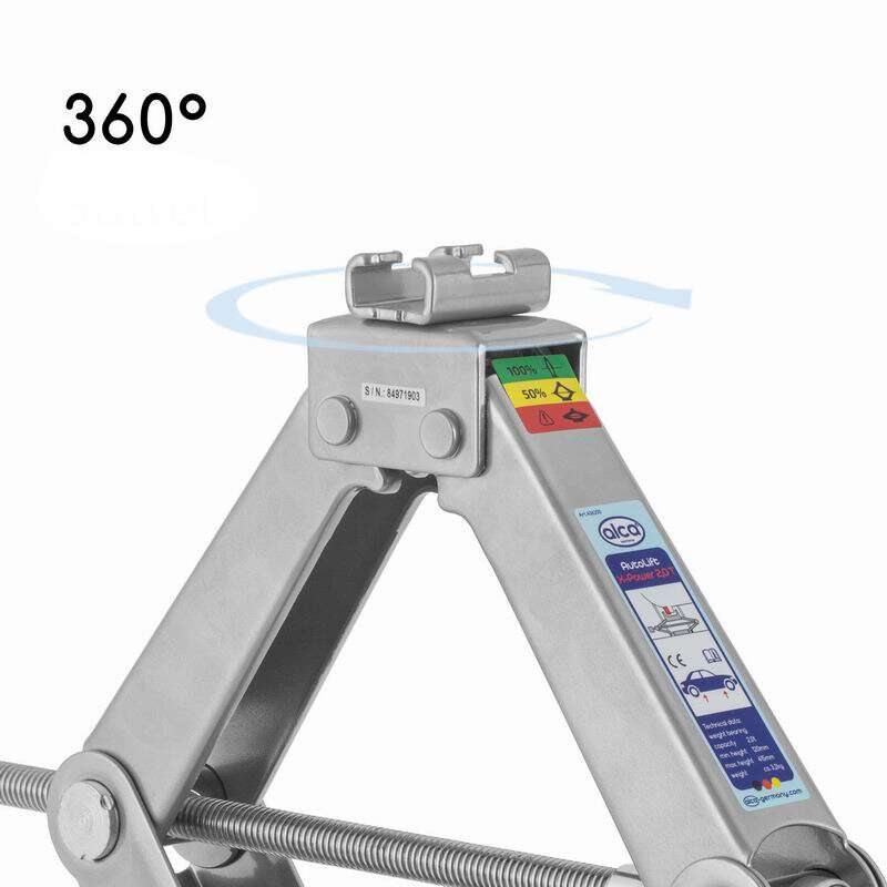 Cric foarfeca, 2T, 31-41.5cm, cu manivela, Auto Lift X-Power, 436.20 ...
