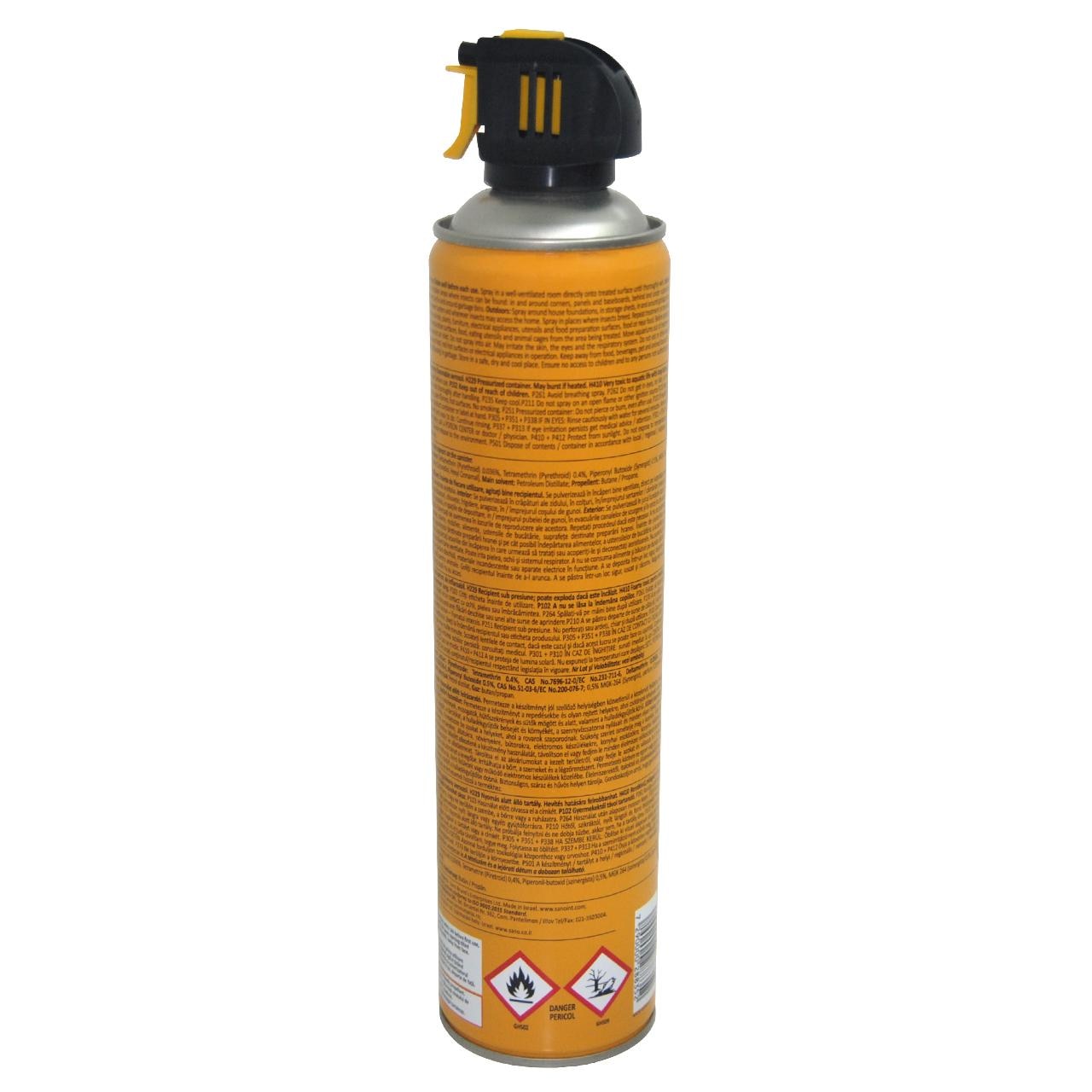 Pachet - 3 x Sano K300+ insecticid spray universal, 630 ml - eMAG.ro