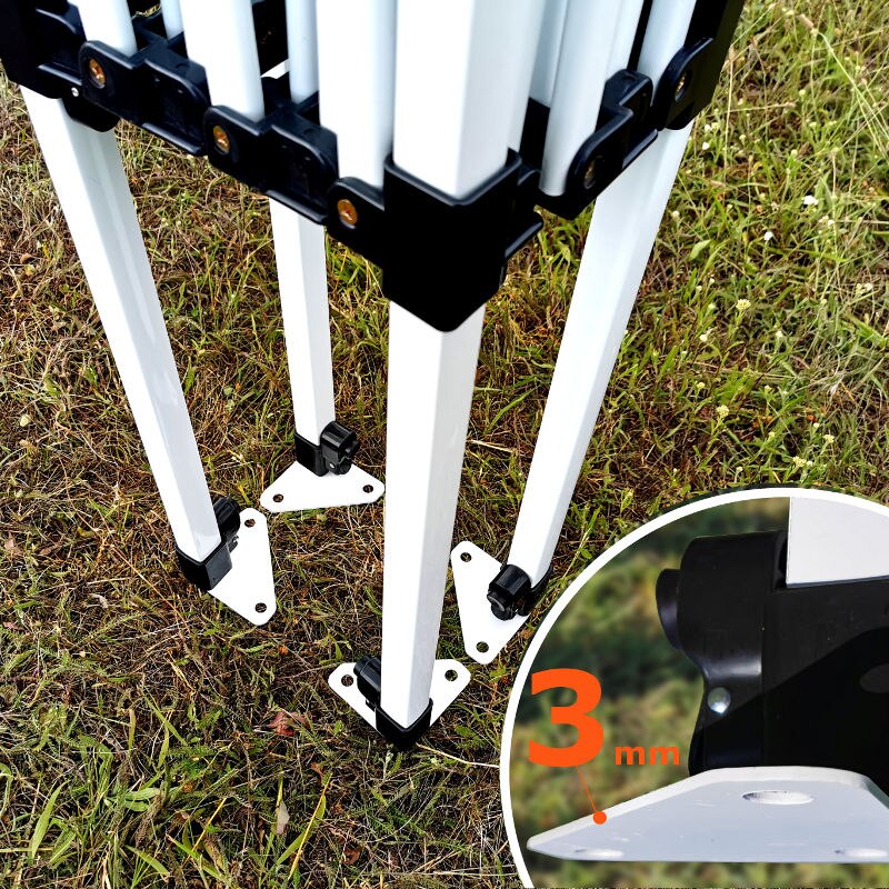 Cort pavilion pliabil 2x3m, bej - eMAG.ro