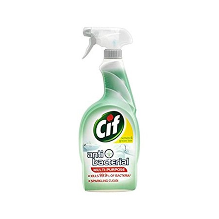 Solutii suprafete baie Cif Antibacterial Lemon & Green Tea,700ml - eMAG.ro