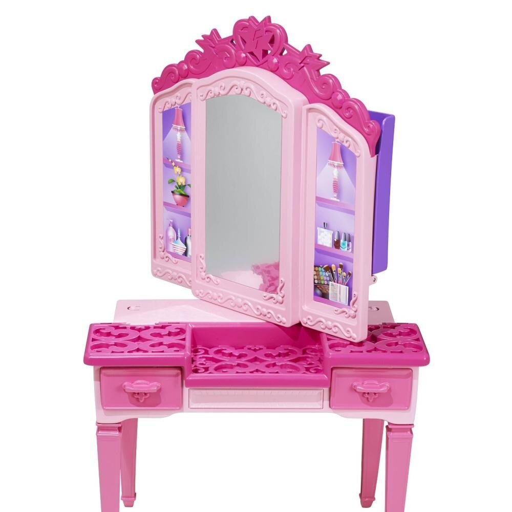 Set Mobilier Papusi Mattel 2 in 1 Printesa Barbie - eMAG.ro