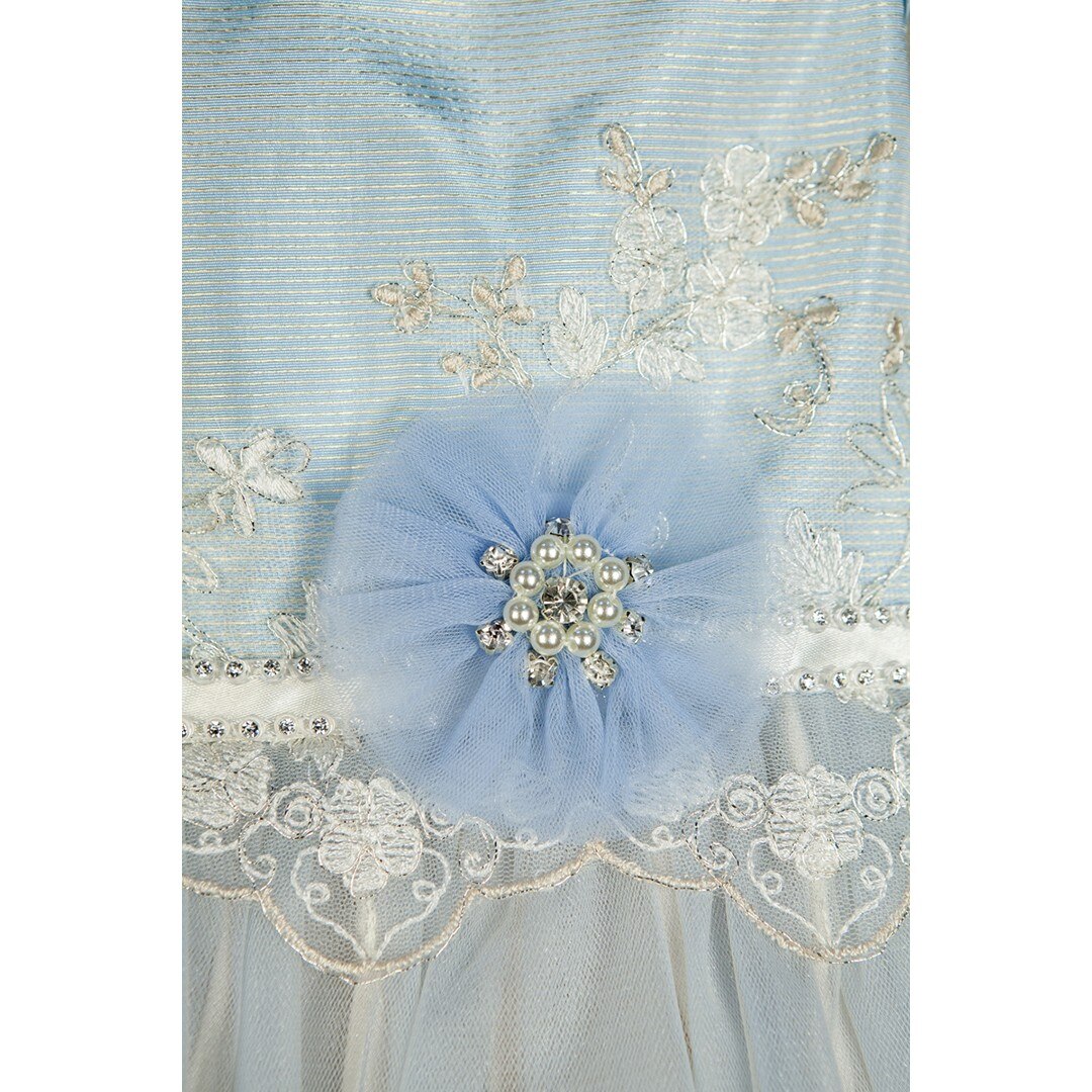 Rochie fete Princess Siena 1518 Bleu, 6 ani - eMAG.ro