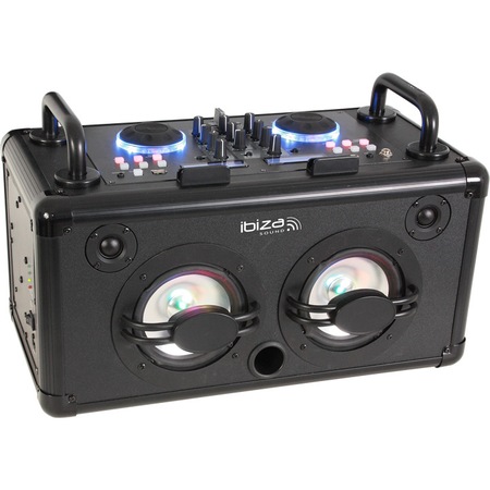 Boxa portabila bluetooth cu mixer incorporat 2X USB, AUX 200W - eMAG.ro