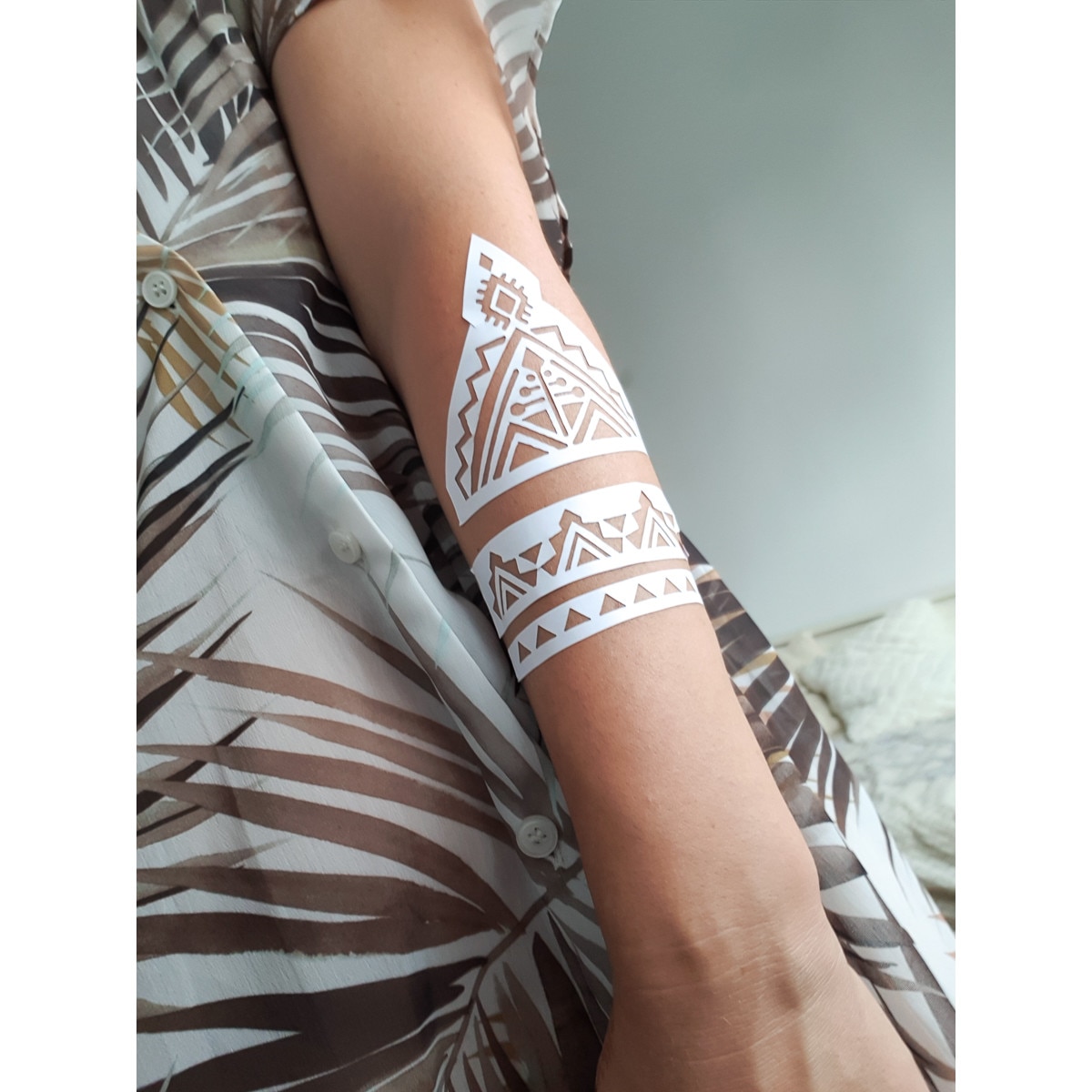 Kit Henna Journey "Stil marocan" tatuaje temporare cu sablon - eMAG.ro