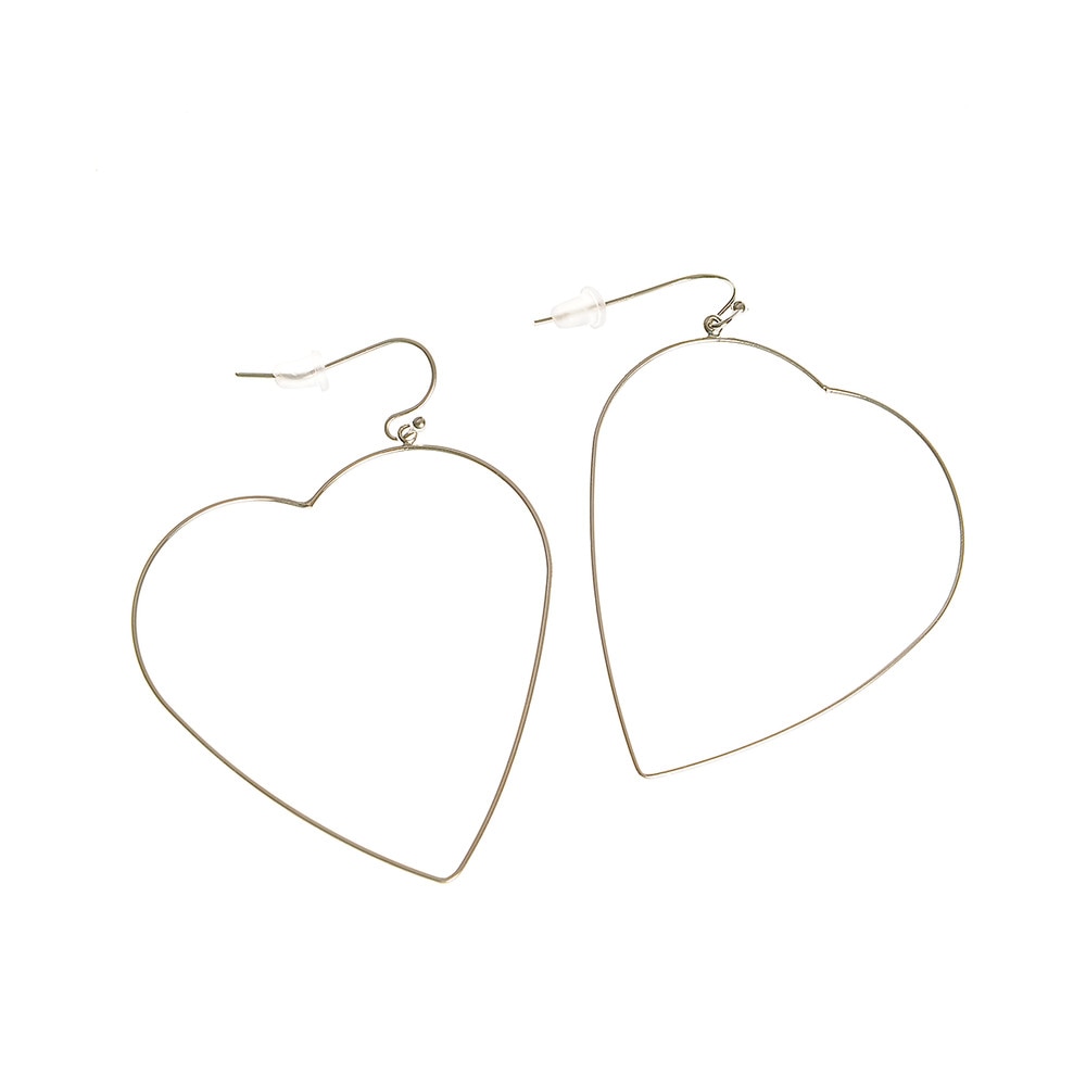 Cercei contur inima, Meli Melo Paris - eMAG.ro