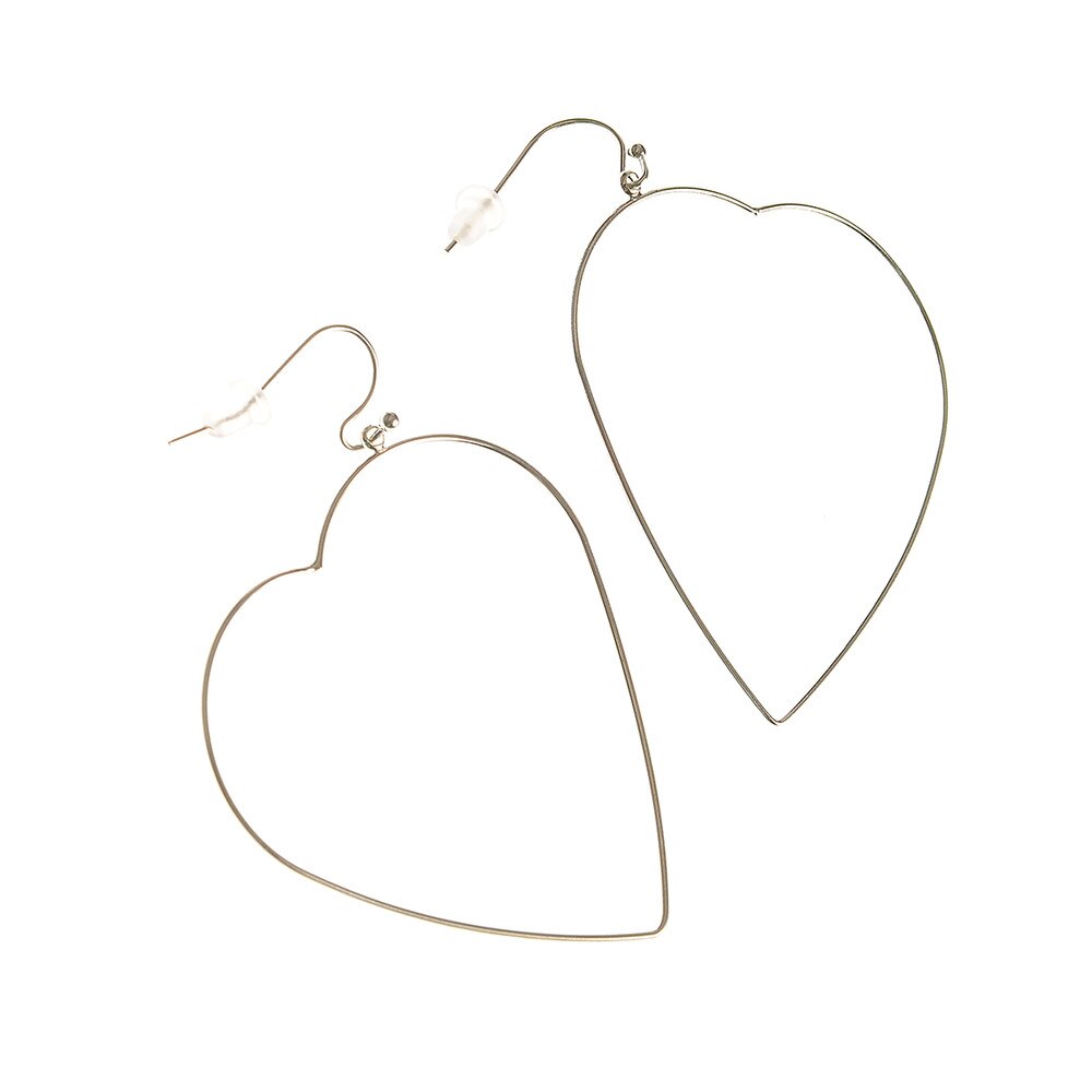 Cercei contur inima, Meli Melo Paris - eMAG.ro