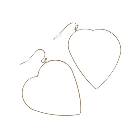 Cercei contur inima, Meli Melo Paris - eMAG.ro