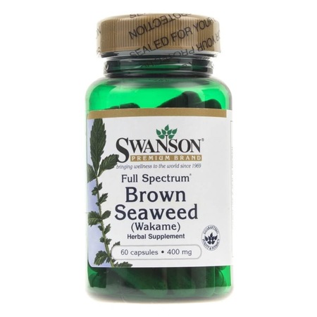 Supliment alimentar, Alge brune Wakame, Swanson, 400 mg, 60 capsule ...