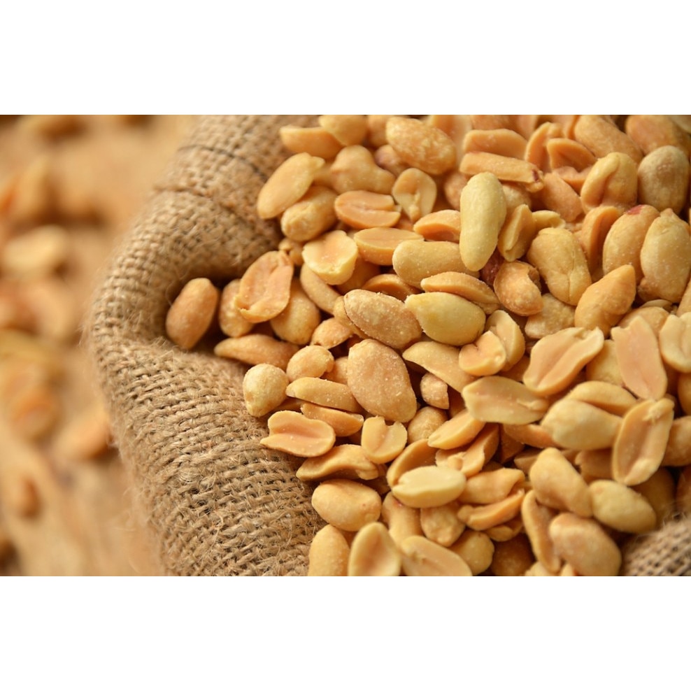 Arahide decojite, prajite si sarate 1000 g - eMAG.ro