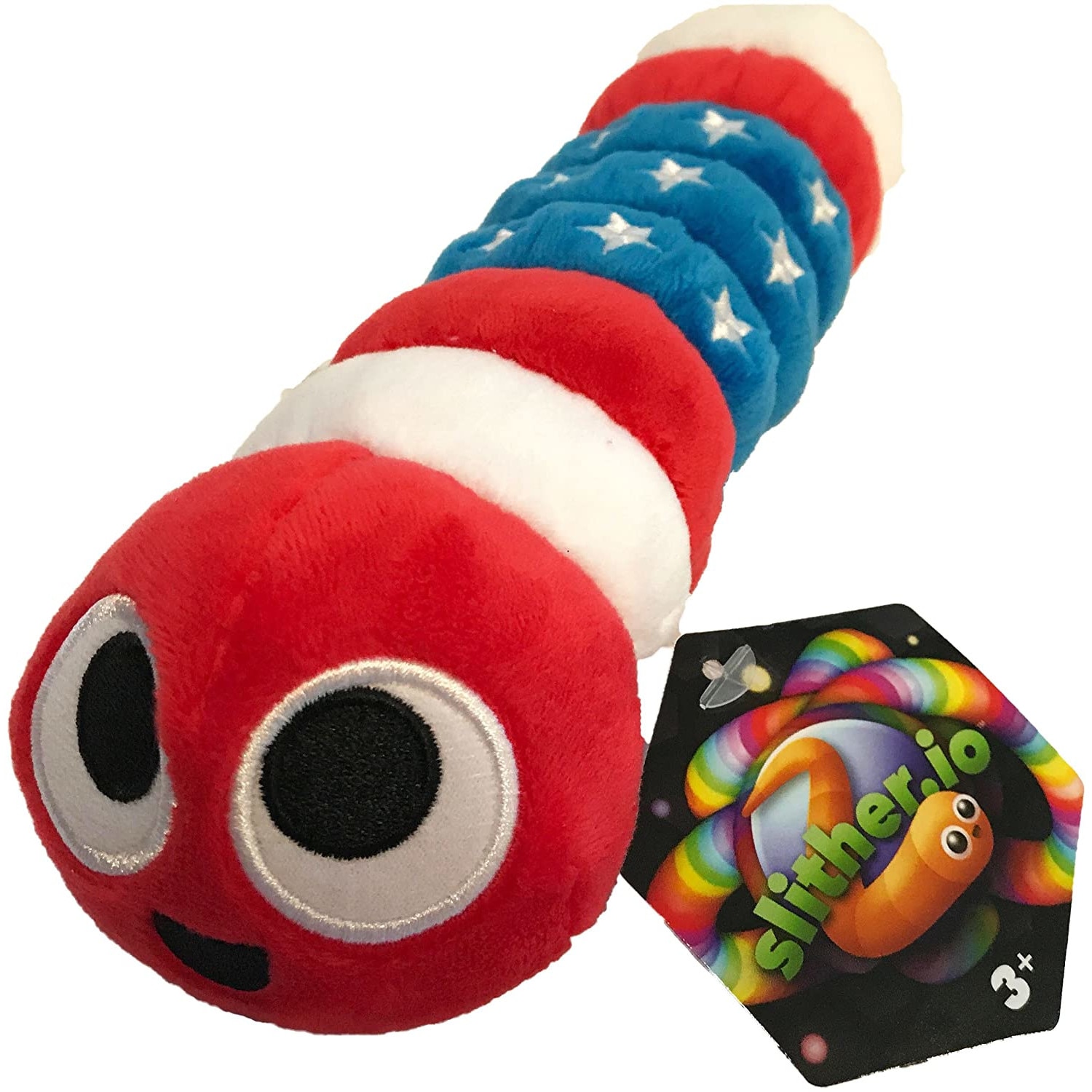 Set Slither.Io Assorted Styles Bendable 8 Inch Plush Toy - eMAG.ro