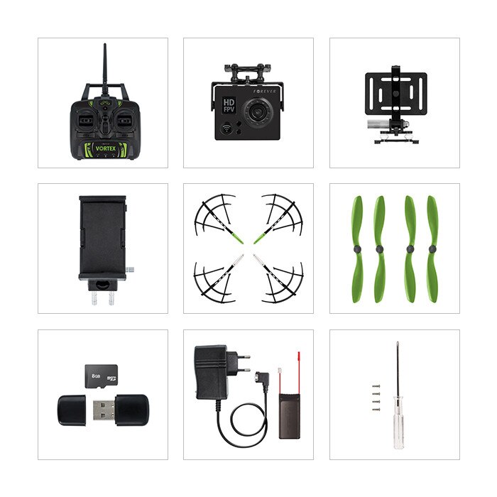 Drona Vortex -camera 2Mp HD - eMAG.ro