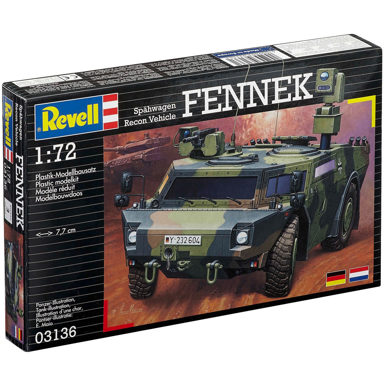 Сглобяем модел на военен транспорт Revell - Scout car Fennek (03136 ...