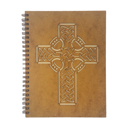 Agenda de lemn gravata produsa in Romania model crestin ortodox A5 in ...