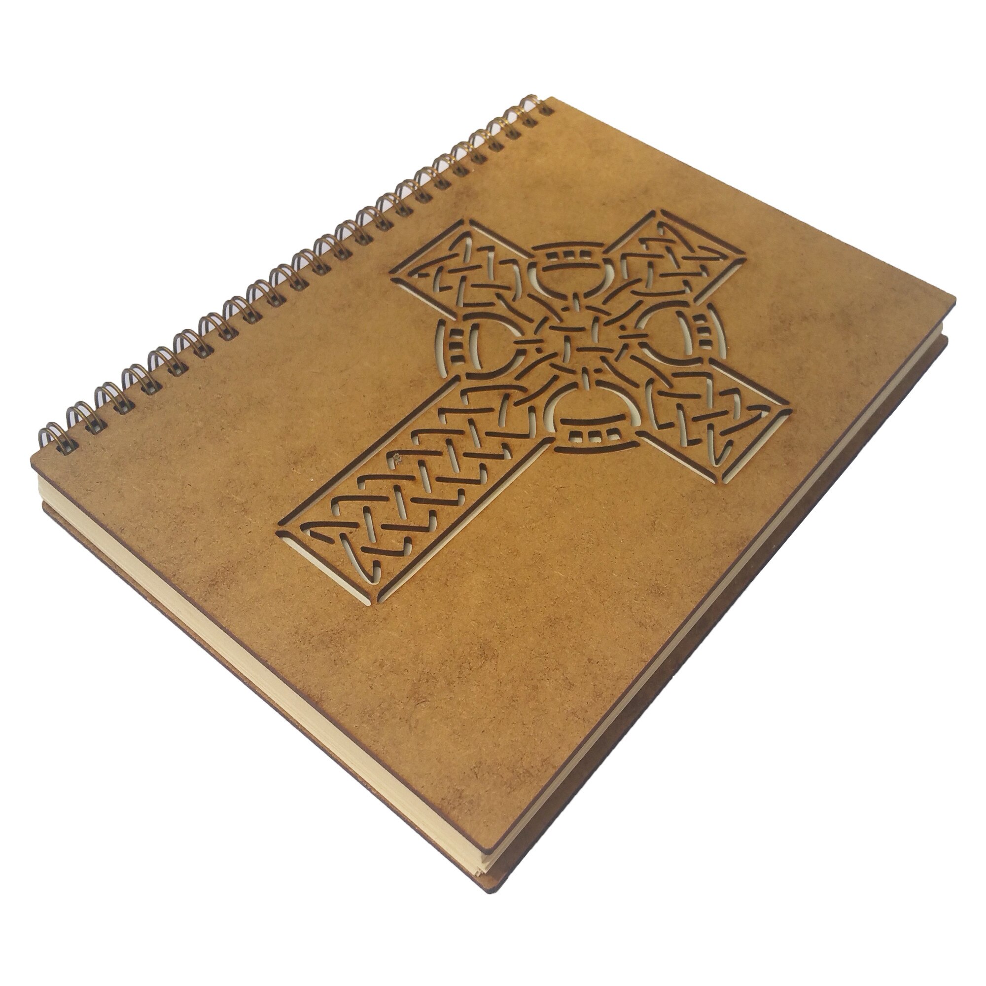Agenda de lemn gravata produsa in Romania model crestin ortodox A5 in ...