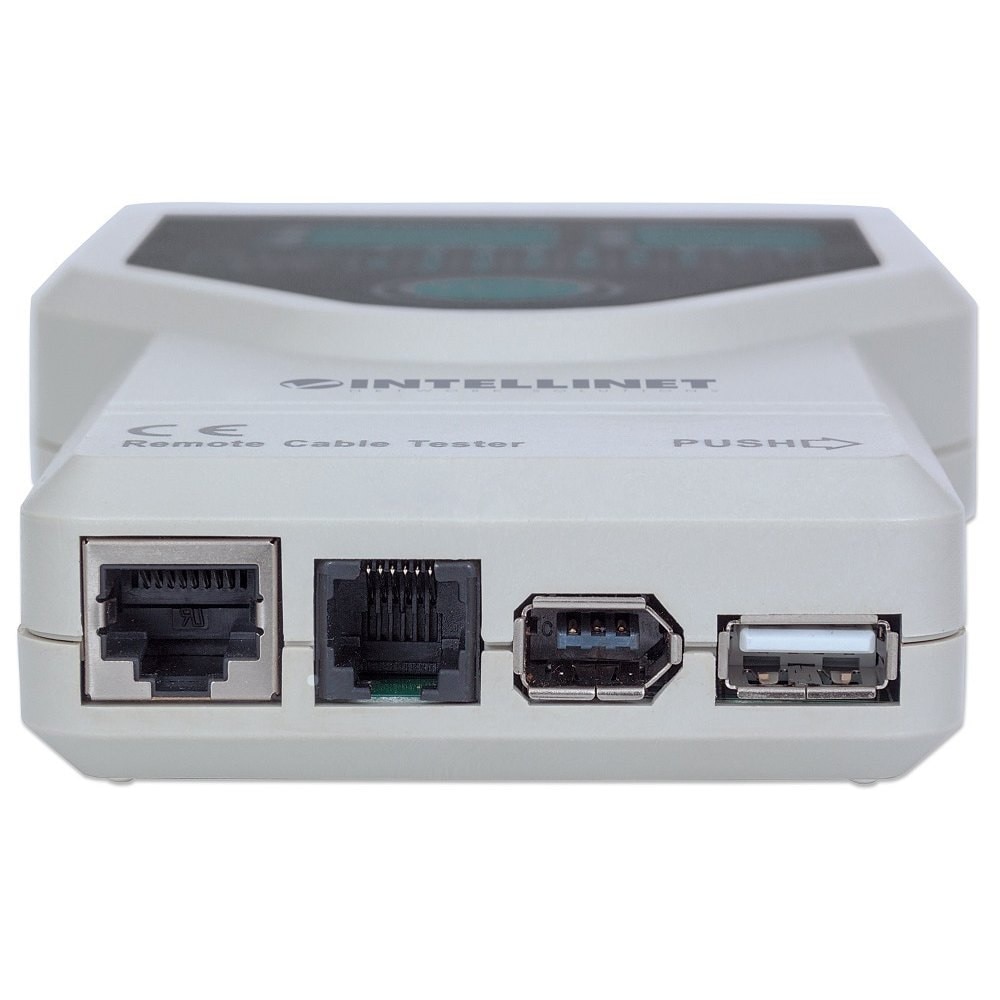 Tester cabluri Intellinet, 5 in 1, RJ11 / RJ45 / USB / 1394 / BNC - eMAG.ro