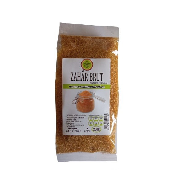 Barna cukor 250 gr, Természetes magvak termék - eMAG.hu